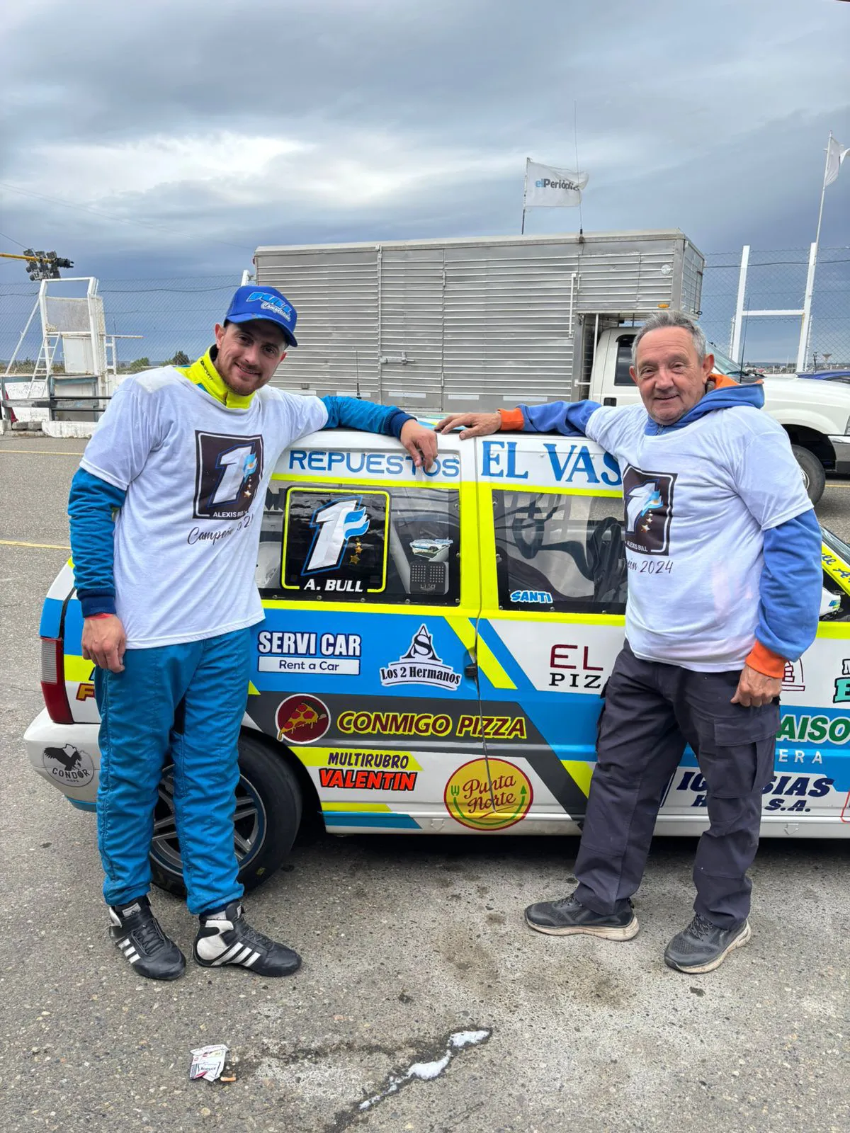 Alexis Bull segundo en la primera final y es el CAMPEÓN de la Fiat Uno ...