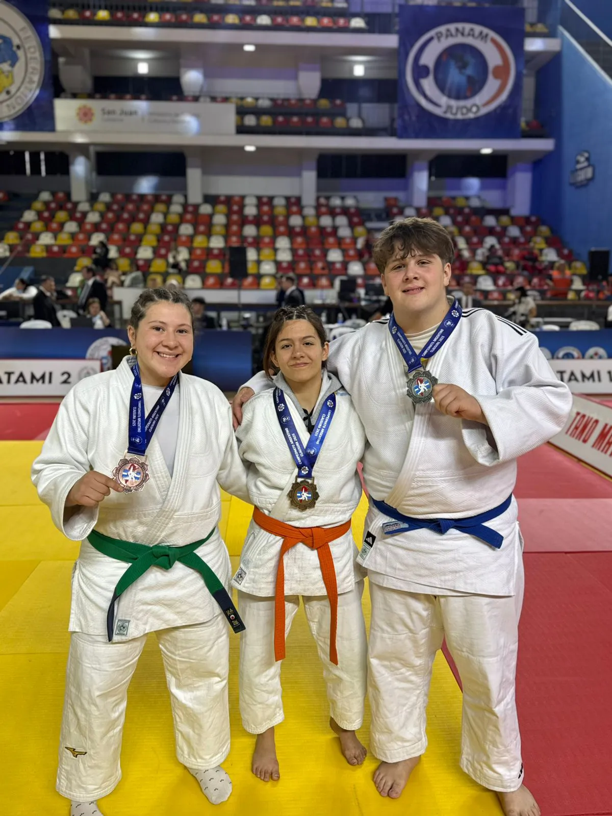 El judo de El Calafate con medallas de oro, plata y bronce en el Campeonato Nacional de Judo