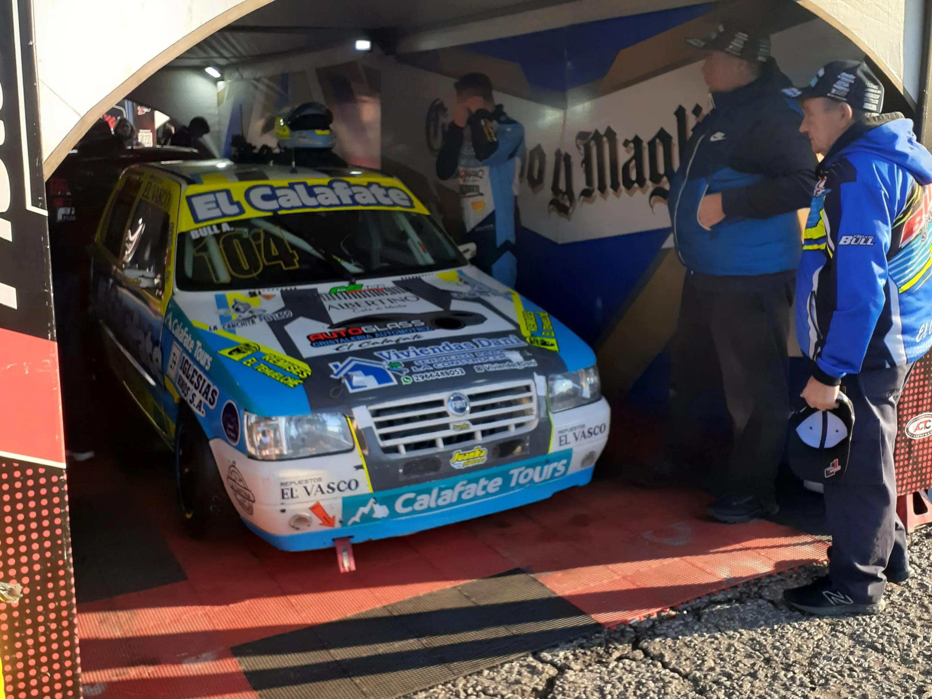 Turismo Pista: Willy Bull clasificó 3° y Alexis Bull 10°