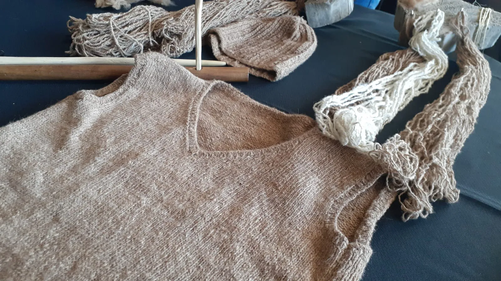 “La fibra del guanaco es el oro de la Patagonia”