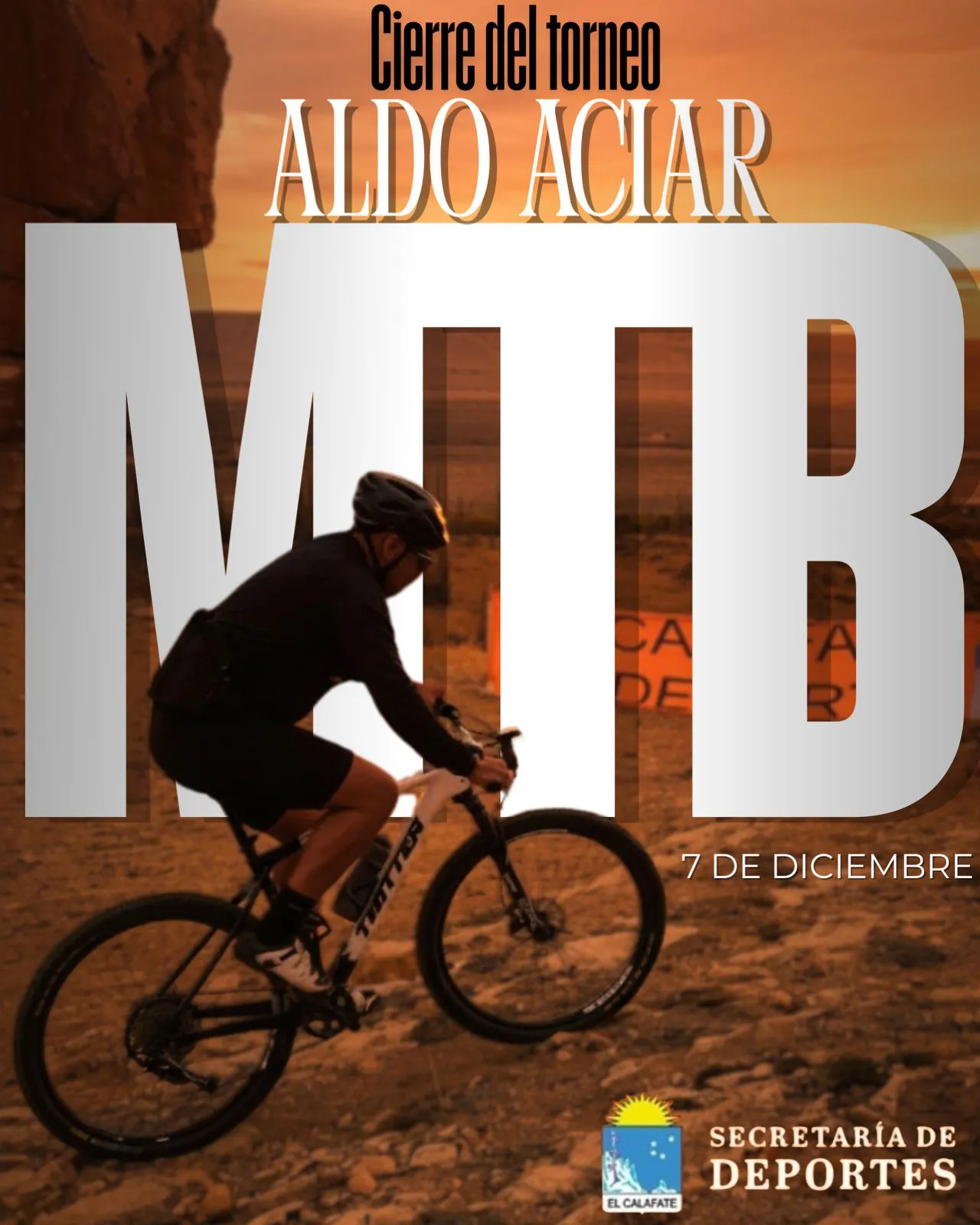 El domingo se cierra campeonato de Mountain Bike "Aldo Aciar"